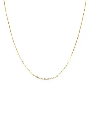 MADE BY MARY Ily Morse Code Necklace - Gold Vermeil