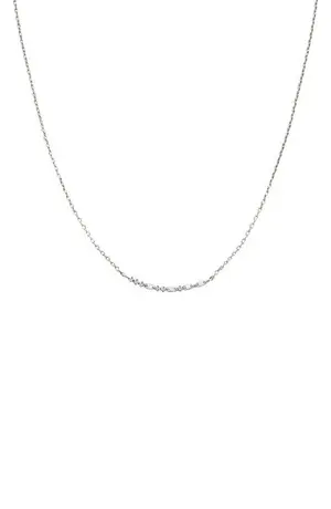 MADE BY MARY Ily Morse Code Necklace Silver