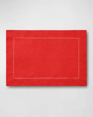 SFERRA Festival Placemats, Set Of 4 - Red