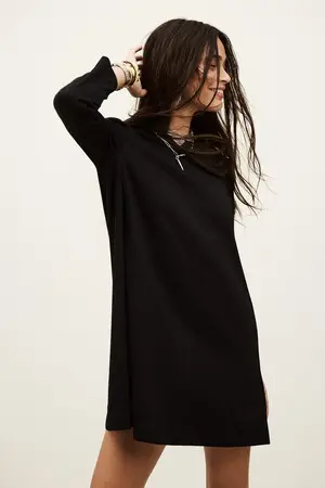 Ba&sh Mason Wool Blend Mini Dress