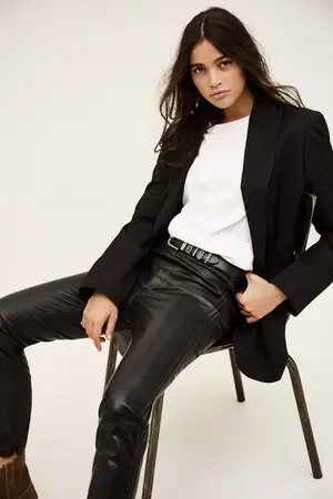 Ba&sh Quany Leather Leggings