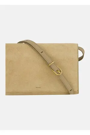 Vince Suede Crossbody Wallet