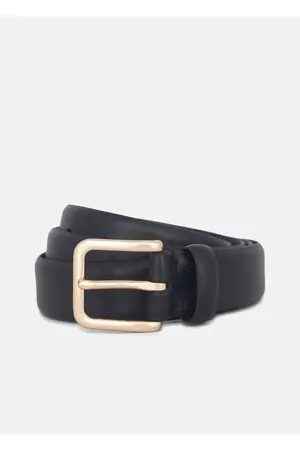 Vince 30mm Leather Belt - Natural