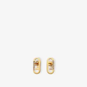 Fendi O'lock Motif Earrings