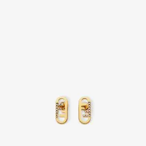 Fendi O'lock Motif Earrings