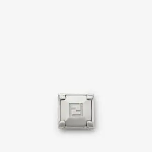 Fendi 925 Sterling Earring With Ff Motif