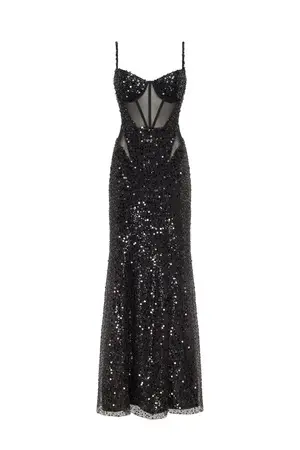 MILLA Sensational Sequined Maxi Gown