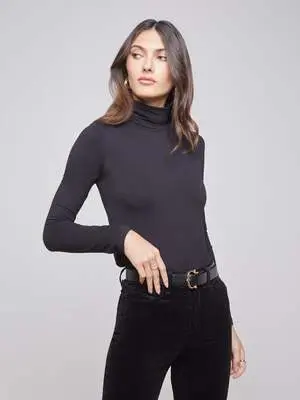 Women's Slim Fit Turtleneck T-Shirts