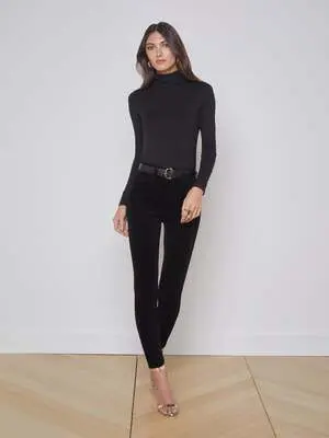 L'Agence Lani Turtleneck - Black