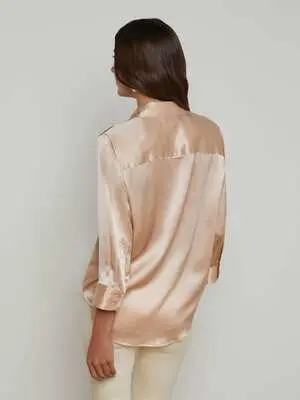 L'Agence Dani Silk Blouse