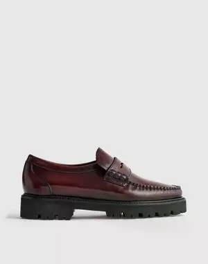 Madewell G.h.bass Grace Super Lug Loafers - Wine