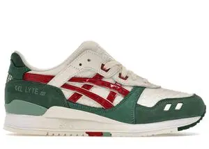 Asics GEL-LYTE III Sneakers Green/red/cream