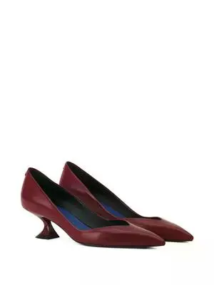 LANVIN Sculpted-heel Pumps - Red