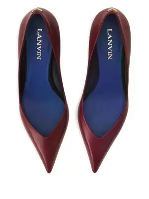 LANVIN Sculpted-heel Pumps - Red