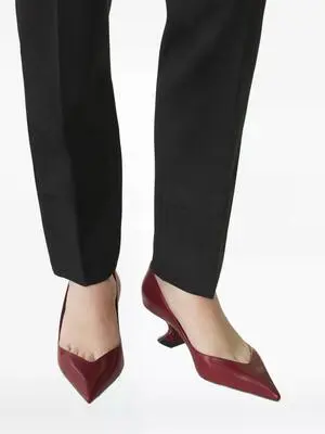 LANVIN Sculpted-heel Pumps - Red