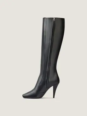 Givenchy Sliced Square Leather Boots
