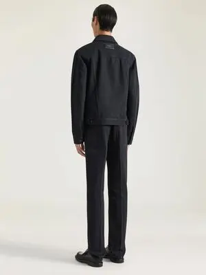 Givenchy Straight Fit Jeans With Crease Effect - Black