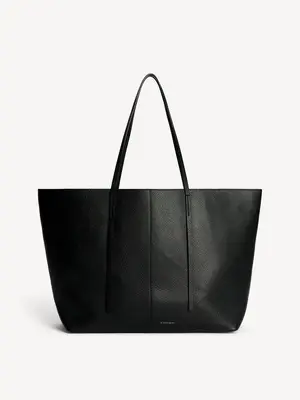 BY MALENE BIRGER Abilla Leather Tote - Black