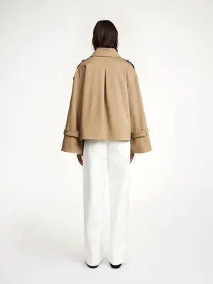 BY MALENE BIRGER Alisandra Trench Jacket - Fosil