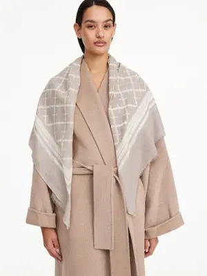 BY MALENE BIRGER Cornelis Wool Scarf - Feather