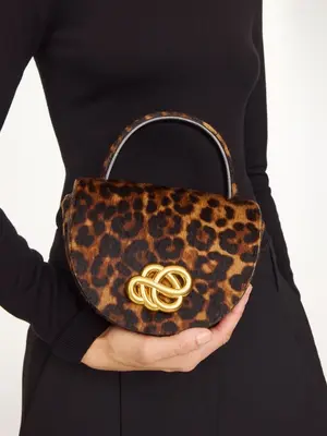BY MALENE BIRGER Cebelli Leo Shoulder Bag - Leopard