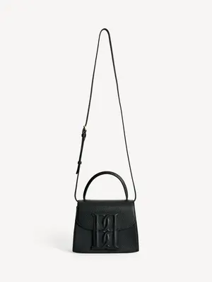 BY MALENE BIRGER By Malene Birger Ramil Leather Shoulder Bag Black