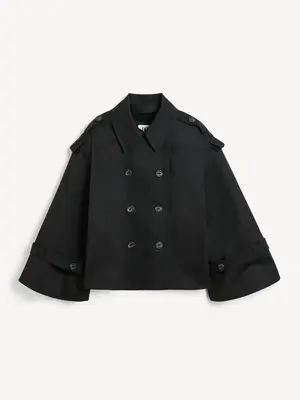 BY MALENE BIRGER Alisandra Trench Jacket - Black
