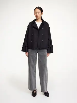 BY MALENE BIRGER Alisandra Trench Jacket - Black