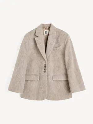 BY MALENE BIRGER Biena Single-breasted Blazer - Cobblestone