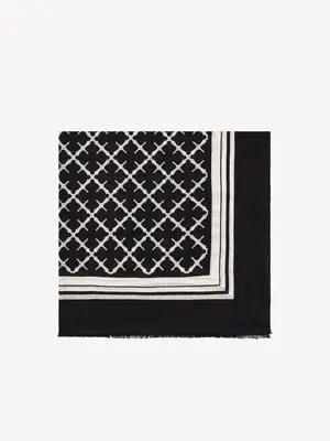 BY MALENE BIRGER Cornelis Wool Scarf - Black