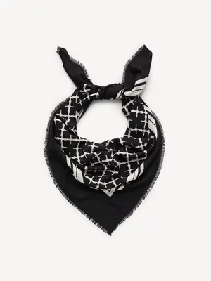 BY MALENE BIRGER Cornelis Wool Scarf - Black