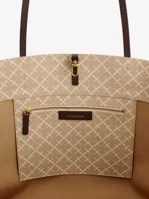 BY MALENE BIRGER Abi Printed Tote Bag - Feather