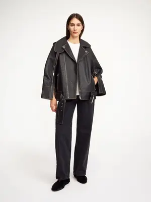 BY MALENE BIRGER Beatrisse Leather Jacket