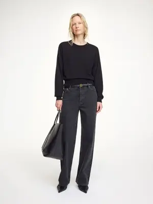 BY MALENE BIRGER Mantea Wool-blend Sweater - Black