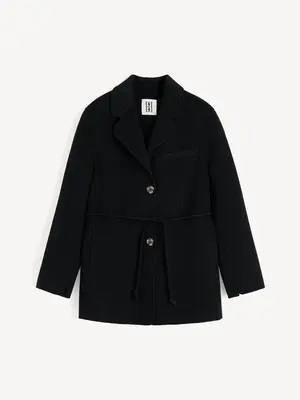 By Malene Birger Notched Lapel Outerwear For Women