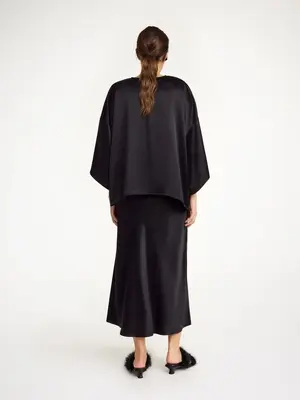 BY MALENE BIRGER Boshan Midi Skirt - Black