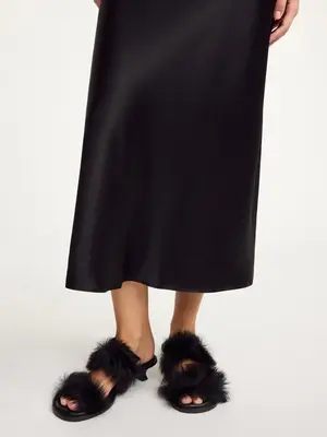 BY MALENE BIRGER Boshan Midi Skirt - Black