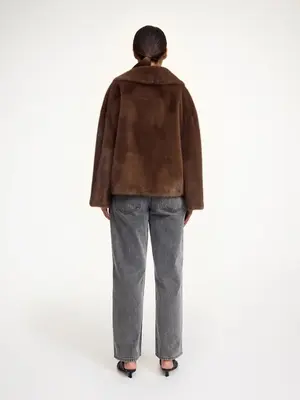 BY MALENE BIRGER Jacquie Faux Fur Jacket