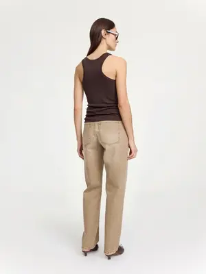BY MALENE BIRGER Chicago Organic Cotton Jeans - Toasted Coconut