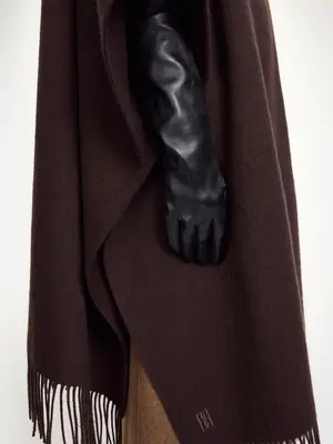 BY MALENE BIRGER Gemi Leather Gloves - Black