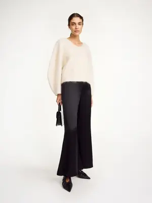 BY MALENE BIRGER Lucee Flared Trousers - Black