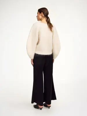 BY MALENE BIRGER Lucee Flared Trousers - Black