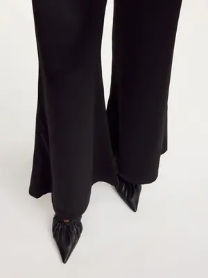 BY MALENE BIRGER Lucee Flared Trousers - Black