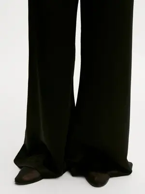 BY MALENE BIRGER Lucee Flared Trousers - Black