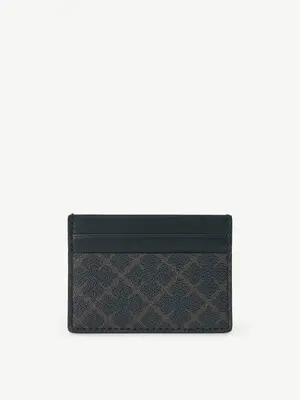 BY MALENE BIRGER Elia Printed Cardholder - Dark Chokolate