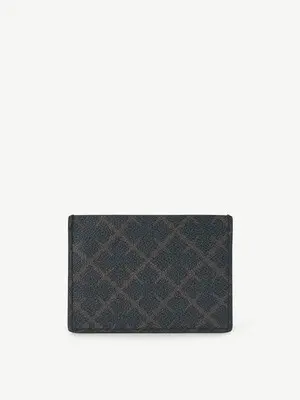 BY MALENE BIRGER Elia Printed Cardholder - Dark Chokolate