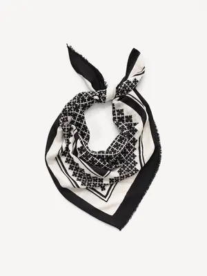BY MALENE BIRGER Julee Wool Scarf - Black