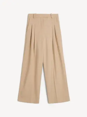 BY MALENE BIRGER Cymbaria High-waisted Trousers - Cinnamon Brown