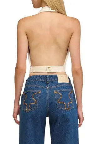 Cult Gaia Adrienne Halter Top