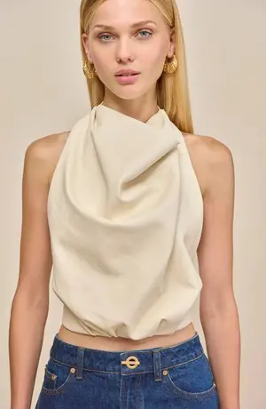 Cult Gaia Adrienne Halter Top
